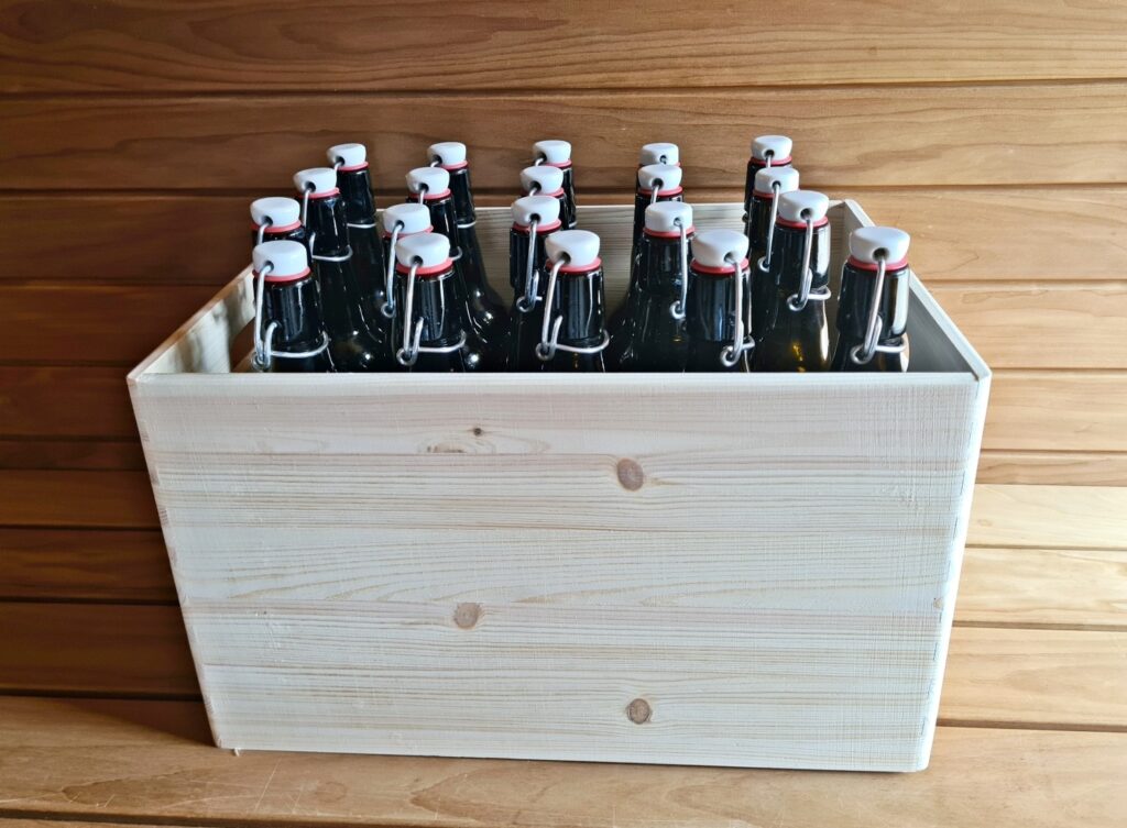 Puidust kast pudelitele | Proosit